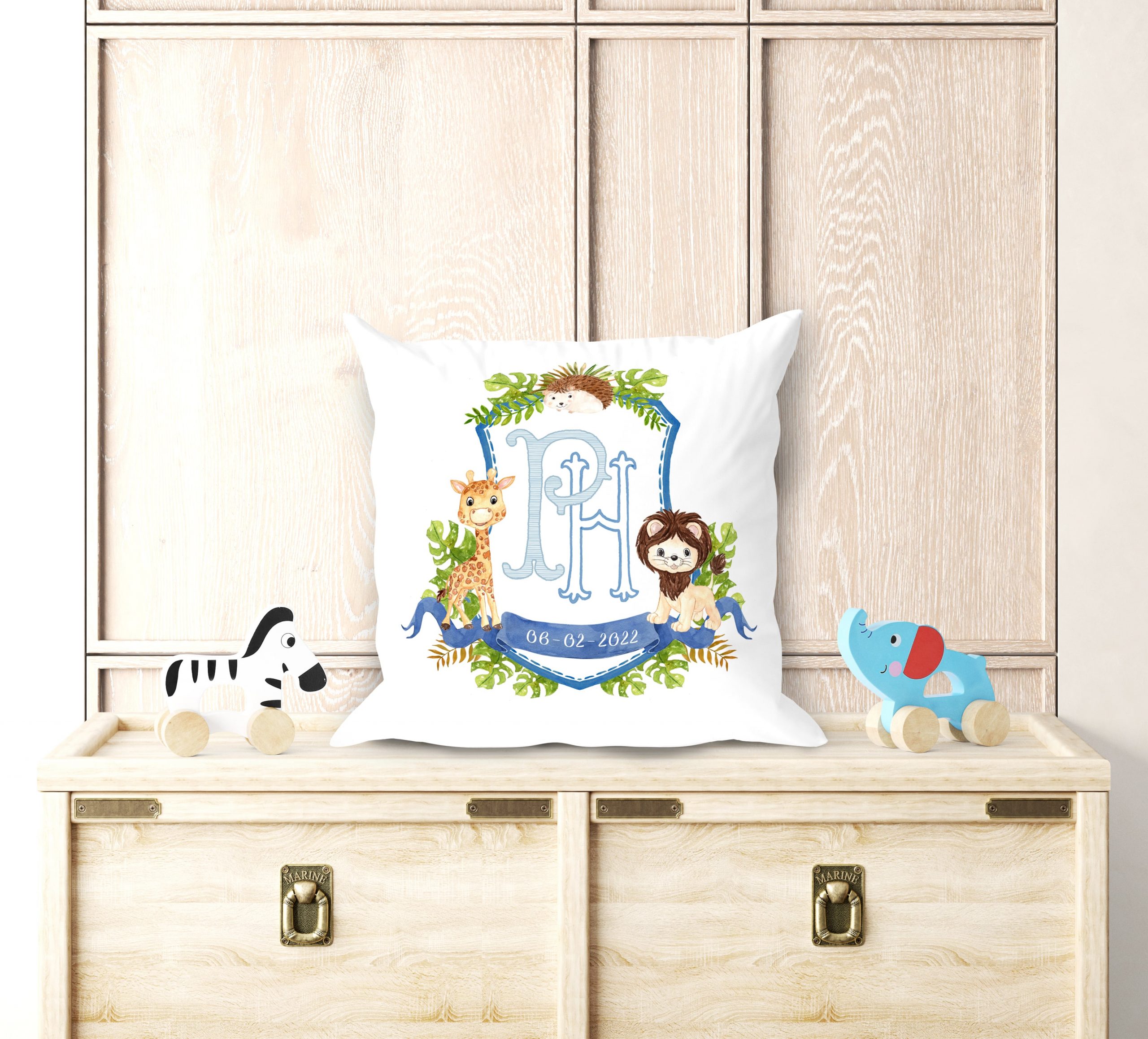 Custom Baby Crest For Baby Boy