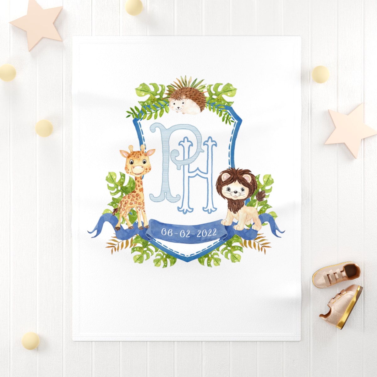 Custom Baby Crest For Baby Boy